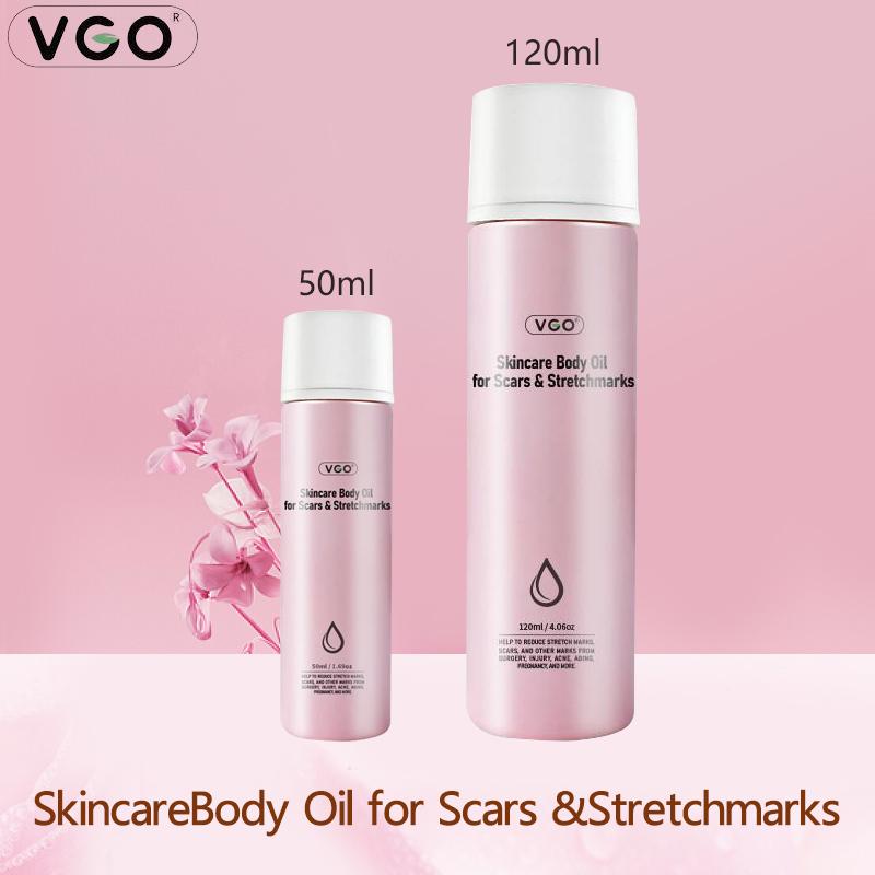 VGO 50ml Skincare Body Oil Vitamin A/E Serum for Scars Skin, - TikTok Shop