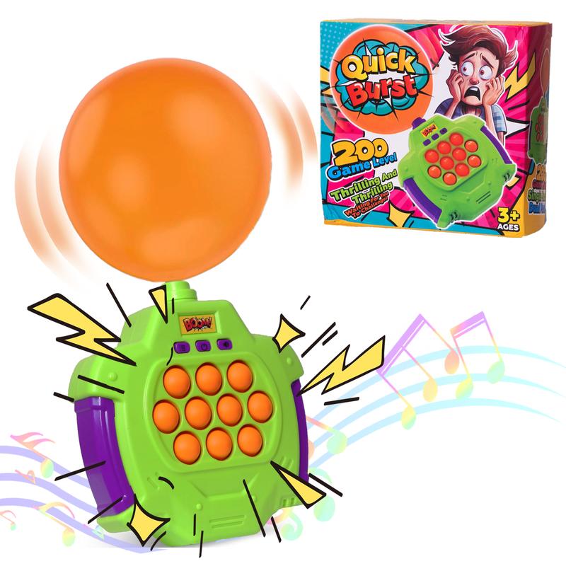 Handheld Balloon Push Game Machine - Fingertip Quick Button Stress ...