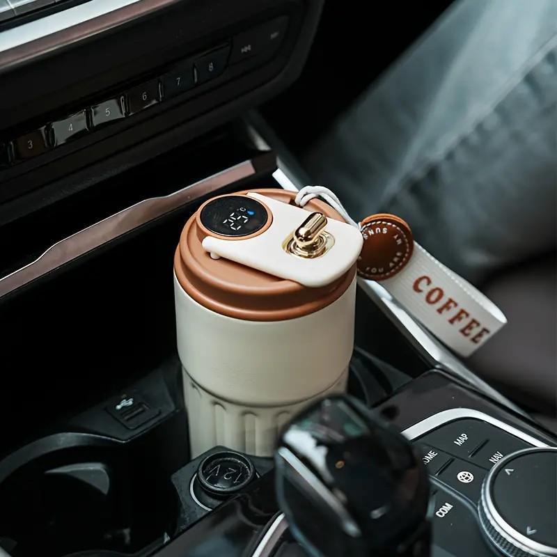 316 Stainless Steel Travel Mug with Temperature Indicator, Perfect ...