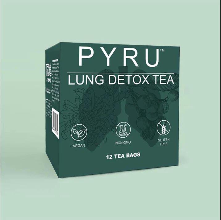 HOT 2025! PYRU Lung Detox Tea- 12 TEABAGS - TikTok Shop