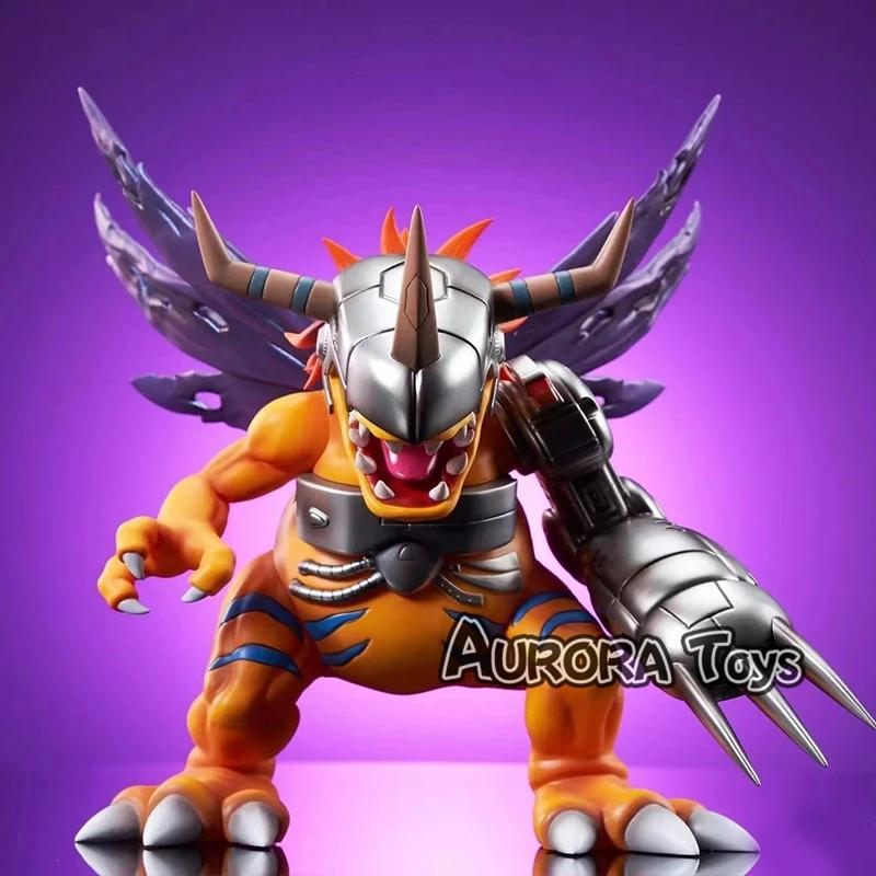 7.08in/18cm Anime Digimon Adventure Figure Metal Greymon Figure PVC ...