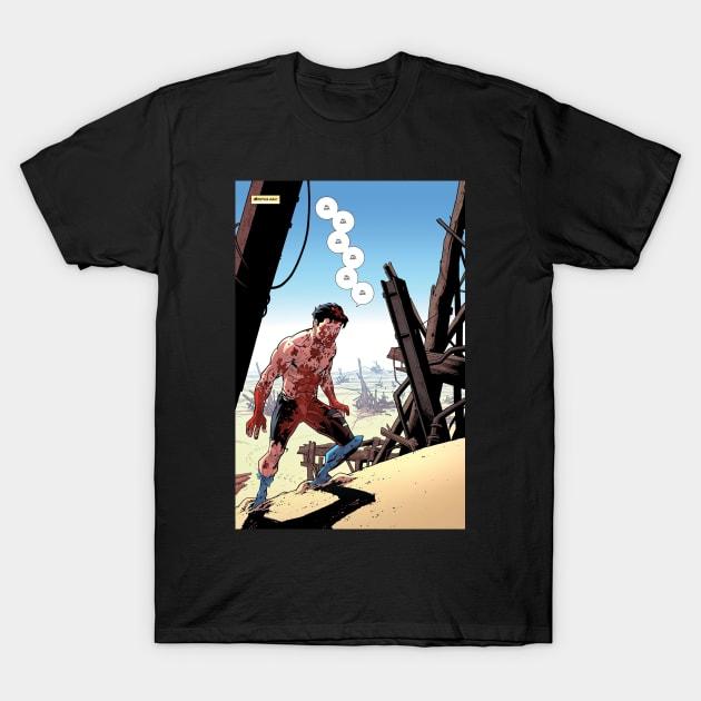 Invincible Cartoon Shirt Invincible Comics Mark Grayson OmniMan ...