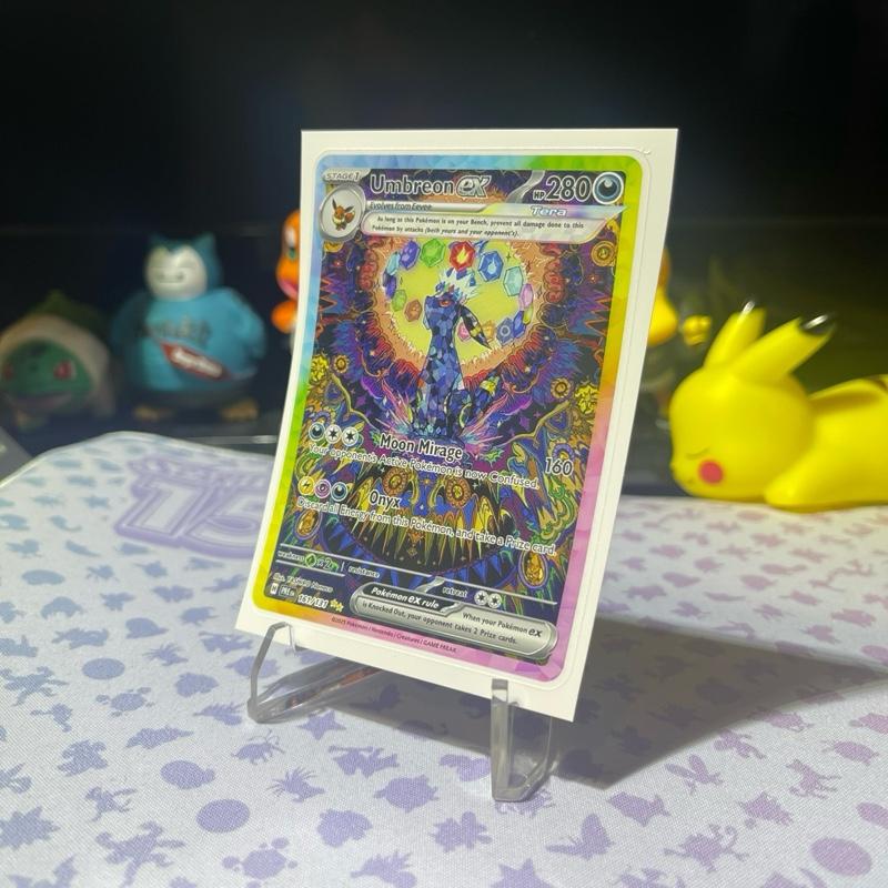 Umbreon EX 161 Pristmatic Evolutions sticker - TikTok Shop