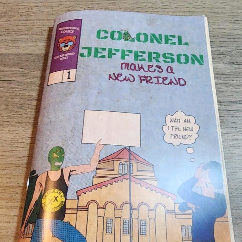 Colonel Jefferson #1 Blank Sign variant! - TikTok Shop