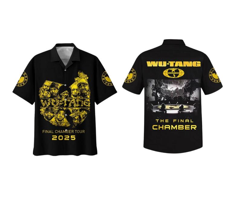 Wu-Tang Clan Final Chamber Tour 2025 Hawaiian Shirt - TikTok Shop