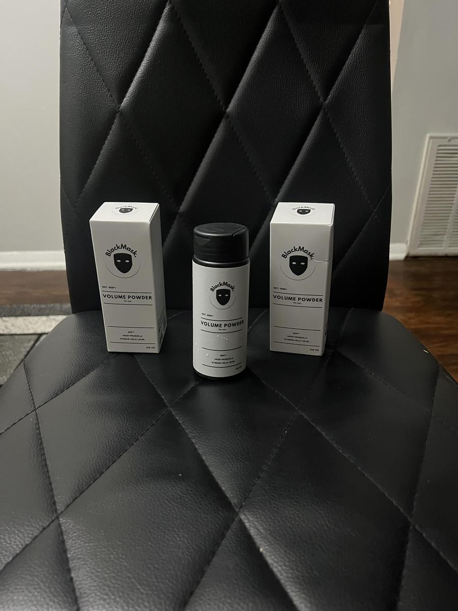 BlackMask Texture Powder for Men - Instantly Adds Texture & Volume with ...
