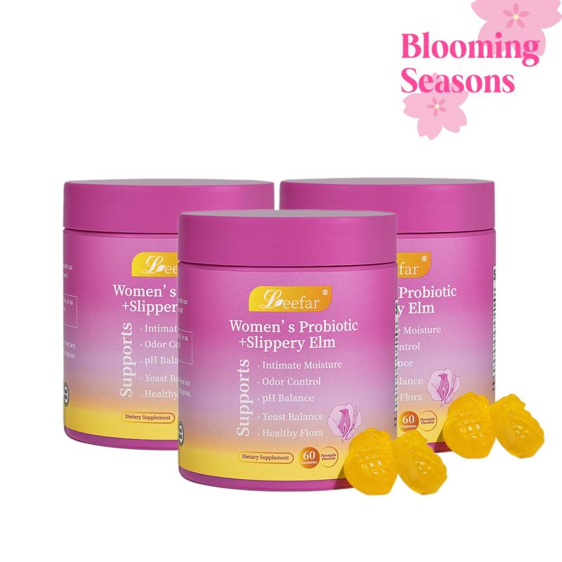 LEEFAR Feminine Probiotics Gummies Her Juicy - All in One Solution ...