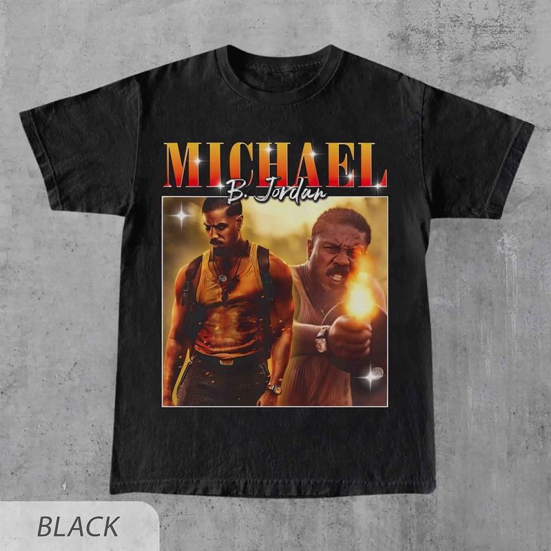Vintage Michael Bakari Jordan Shirt, Michael B. Jordan Fan T-shirt ...