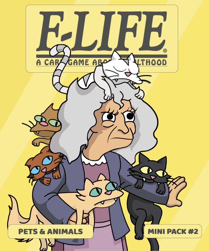 P&A Mini-Pack 2 Expansion for F-Life: A Card Game About Adulthood ...