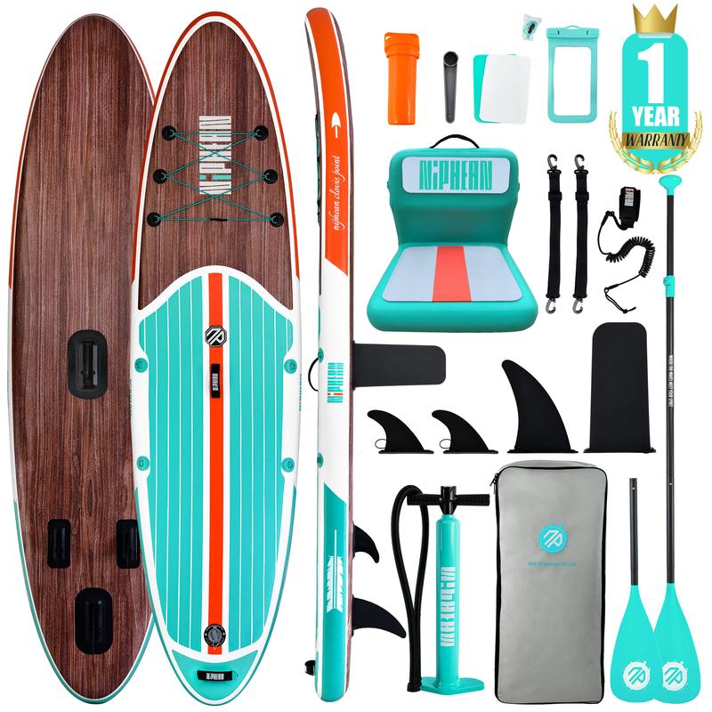 Niphean Inflatable Stand Up Paddle Board with Balanced Wing Design and ...