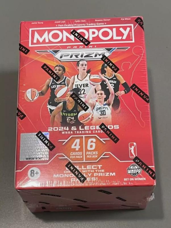 2024 Prizm Monopoly WNBA Blaster Box - 6 Packs per Box, 4 Cards ...