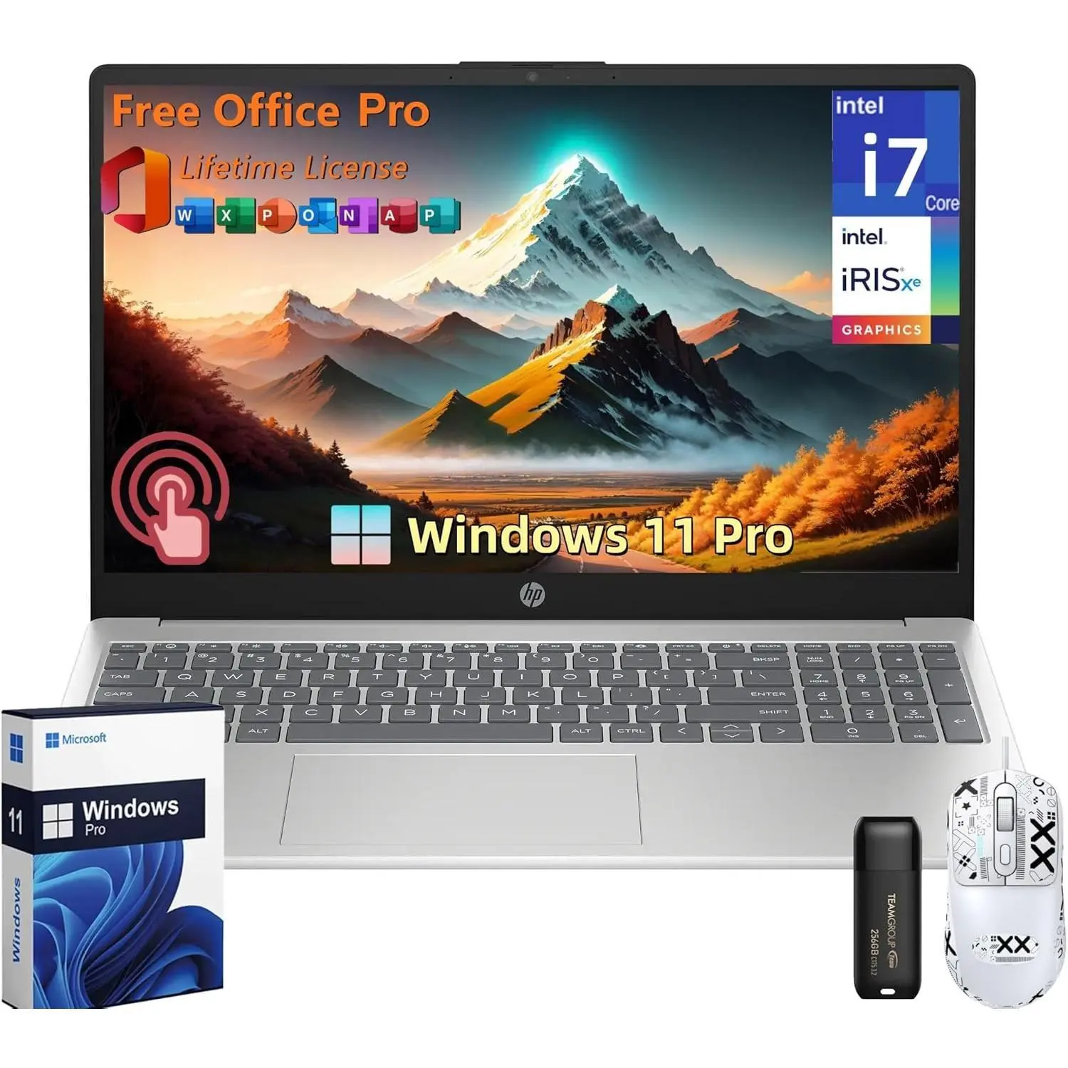 hp windows 11 laptop touch screen-TikTok Shop