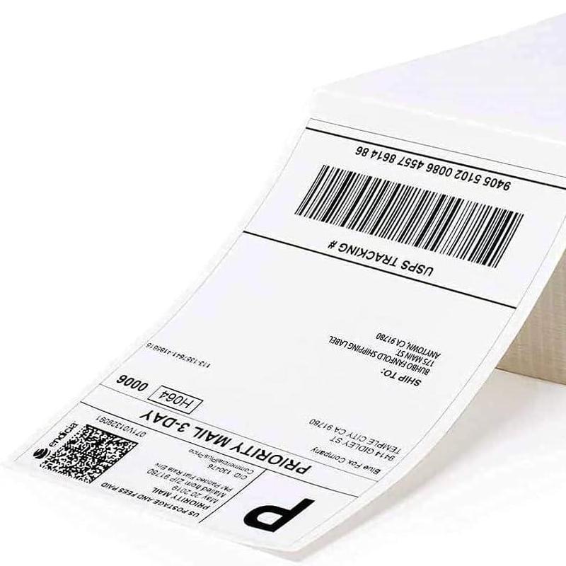 Thermal Direct Shipping Label - Pack of 300 4x6 Fanfold Labels - TikTok ...