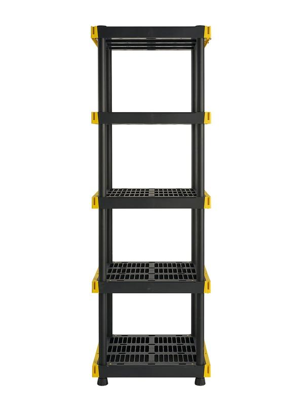 Project Source Commander Plastic Heavy Duty 5-Tier Utility Shelving ...