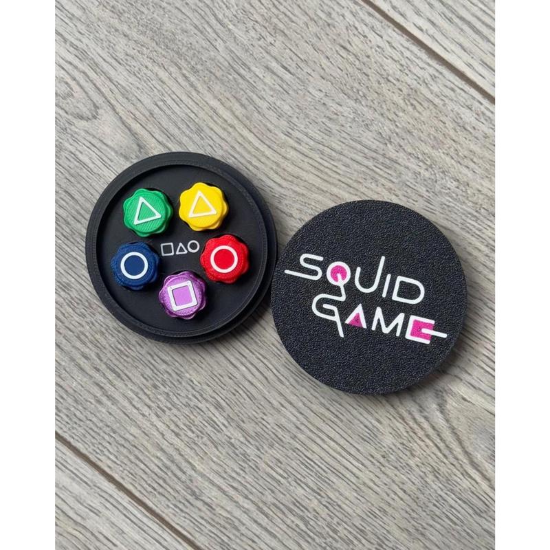 Circle Squid Game Inspired Gonggi Set, Hot Games, No box and - TikTok Shop