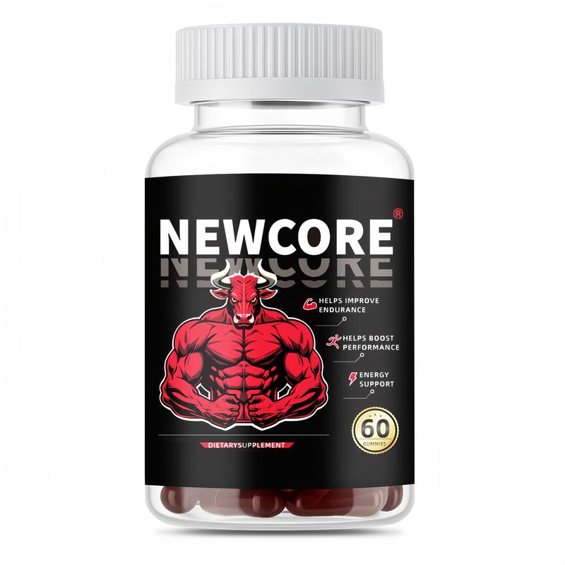 Newcore 7-in-1 Nitric Oxide Booster - Beet Root & L-Arginine Gummy for Blood Flow, Energy ...