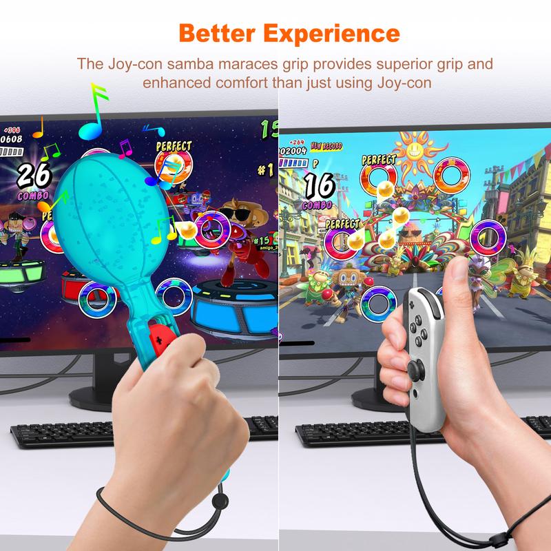 Switch Joy Con Controller Grips, Switch Hand Grips for Samba - TikTok Shop