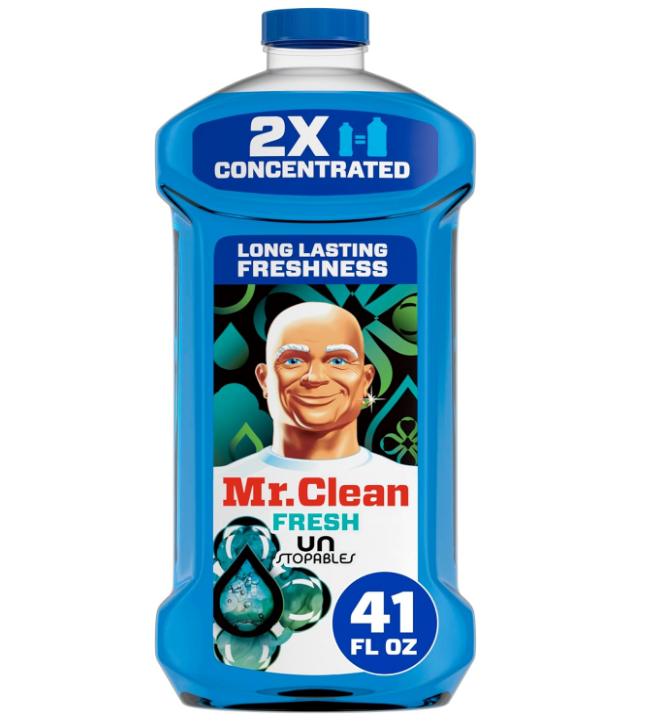 Mr. Clean All Purpose Cleaner, Floor Cleaner for Mopping Home, Bathroom ...