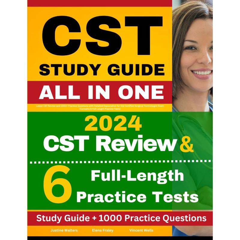 CST Study Guide: Latest CST Review and 1000+ Practice Questions ...