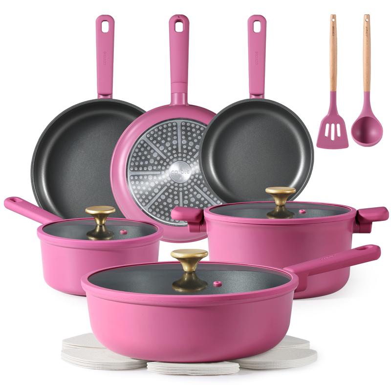 [Official] CAROTE 16pcs Nonstick Cookware set, Pots and Pans - TikTok Shop