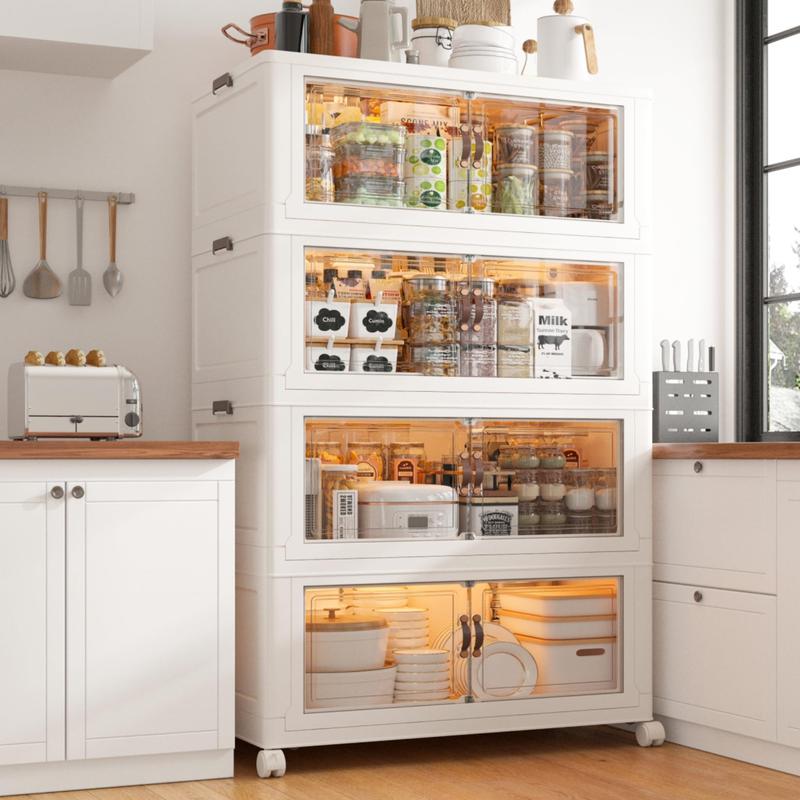 【Clearance】RaybeeFurniture Stackable Storage Containers with - TikTok Shop