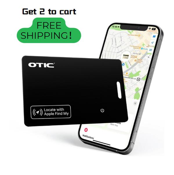 OTIC Wallet Smart Card(iOS Only), Wireless Chargeable Wallet Finder ...