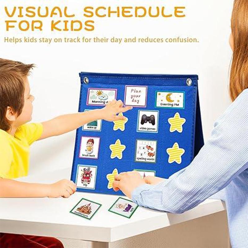 Visual Timetable for Kids, 3-in-1 Morning Routine Chore Chart, - TikTok ...