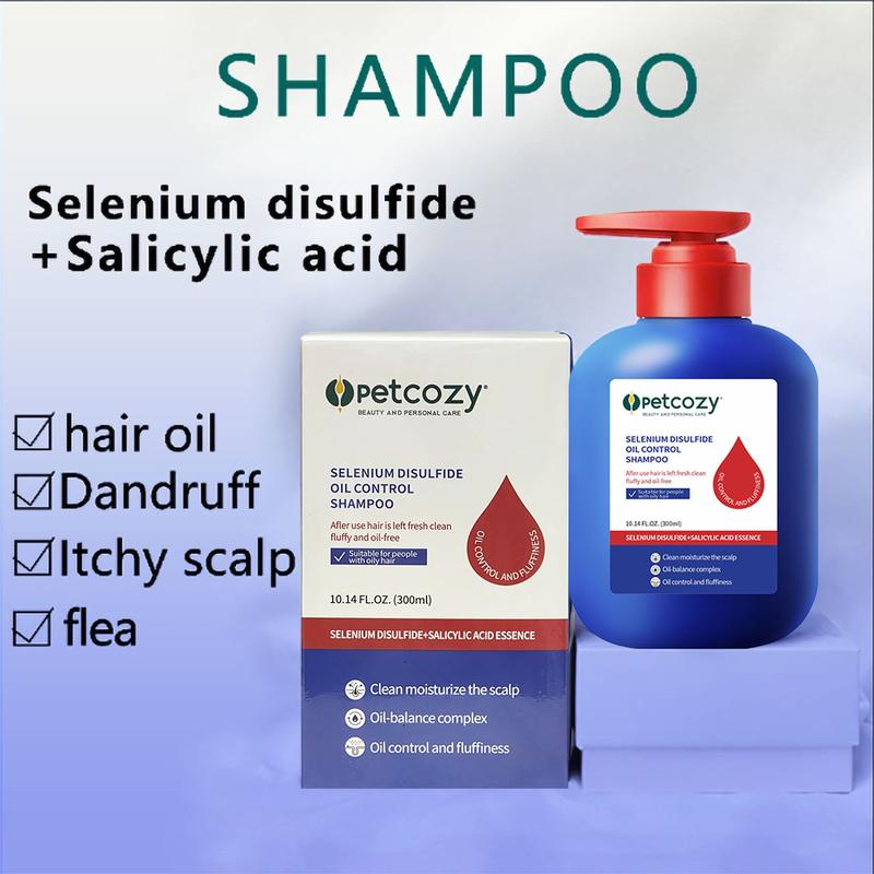 Selenium Disulfide Hair Care Shampoo, Oil Control Refreshing Anti ...