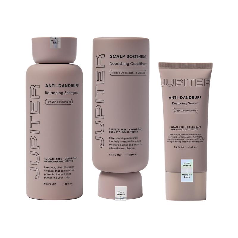 Jupiter Advanced Oil Control Trio with Dandruff Shampoo, Conditioner ...
