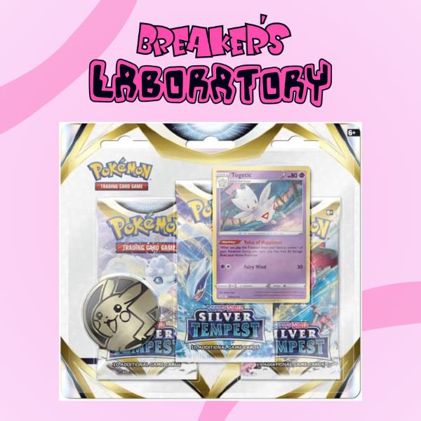 Pokemon Silver Tempest 3 Pack Blister with Togetic Promo - TikTok Shop