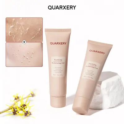 QUARXERY Purifying Exfoliating Gel Brightening Gel for Exfoliation Oil ...