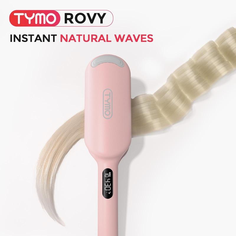 TYMO ROVY Beach Waves Curling Wand, Ionic Deep Waver Hair Curler ...