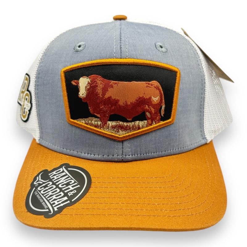RANCH & CORRAL Authentic Western Style Ganadero Trucker Cap for ...
