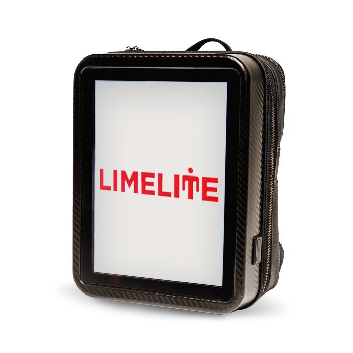 LIMELITE LCD Advertising Backpack – Dynamic Digital Display - TikTok Shop