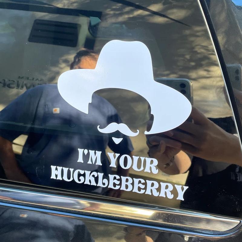 I'm Your Huckleberry # 2 Doc Holiday Sticker Vinyl Decal - TikTok Shop