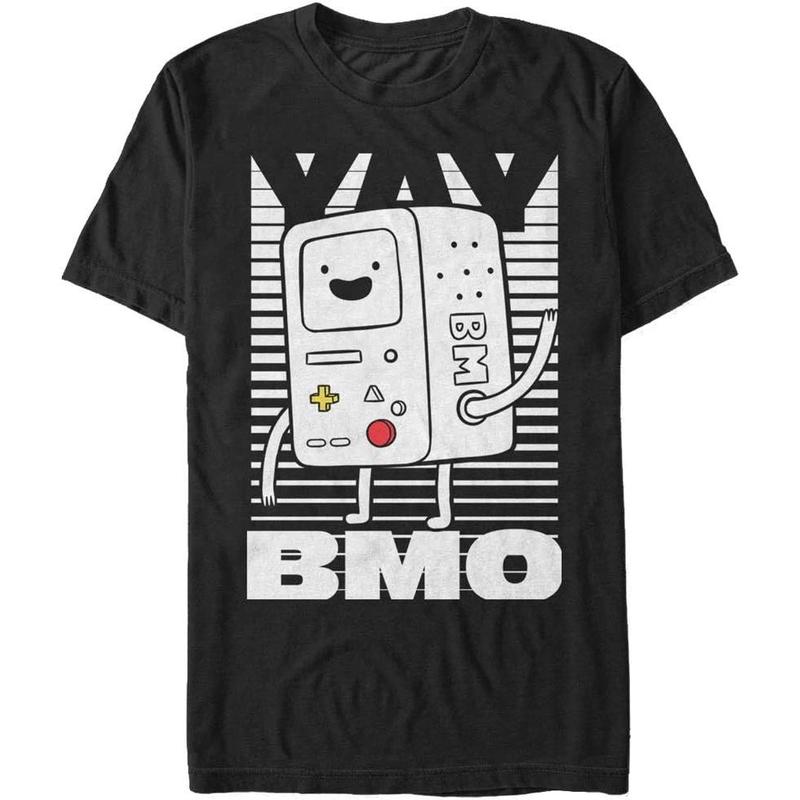 Men's Adventure Time Yay BMO T-Shirt - TikTok Shop