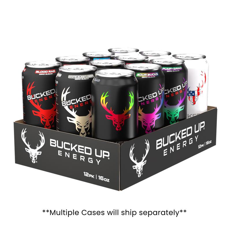 Bucked Up ALL NEW Energy Drink Variety Pack only on TikTok - - TikTok Shop