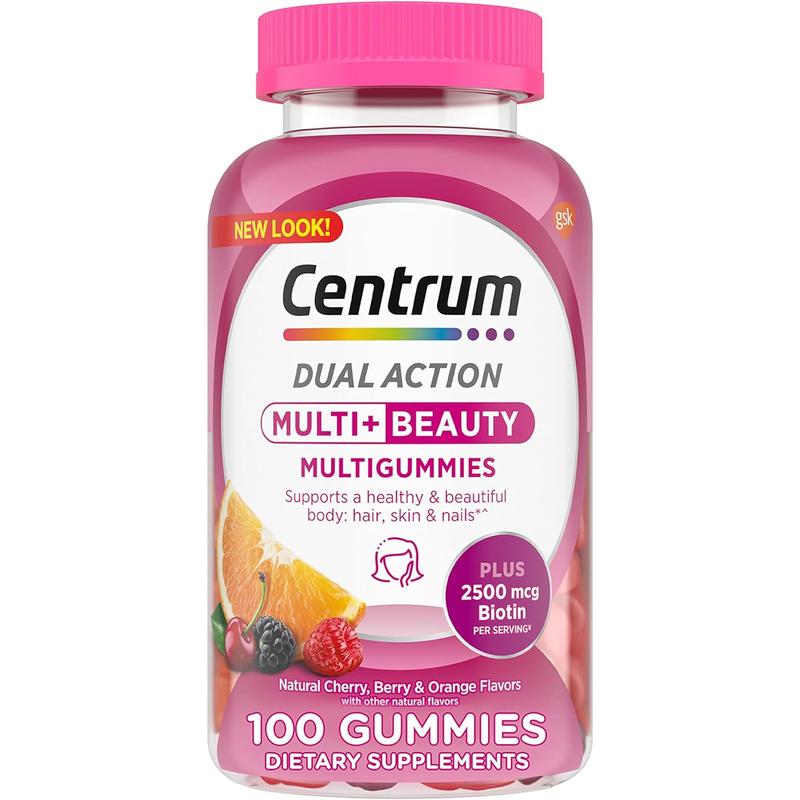 Centrum Multigummies Multi+ Beauty Dual Action Multivitamin, - TikTok Shop