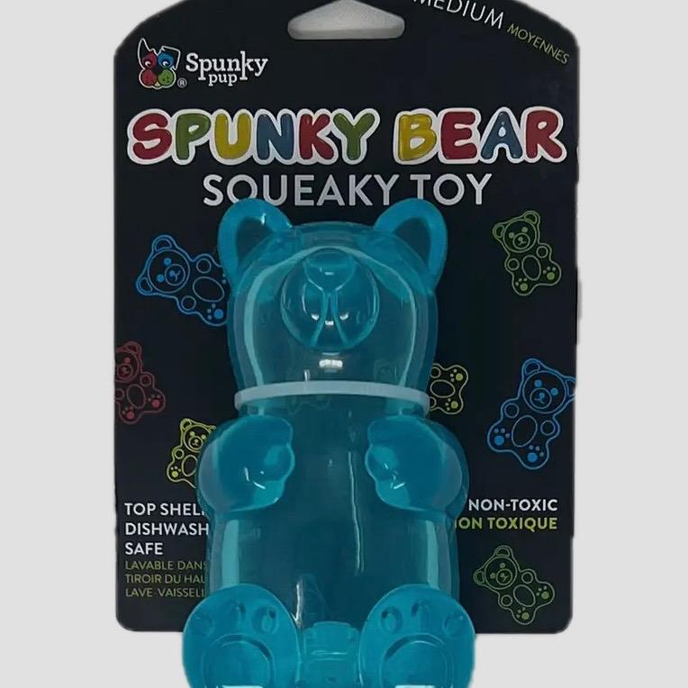 Spunky Pup Gummy Bear Squeaker Dog Toy - Perfect for Dogs of - TikTok Shop