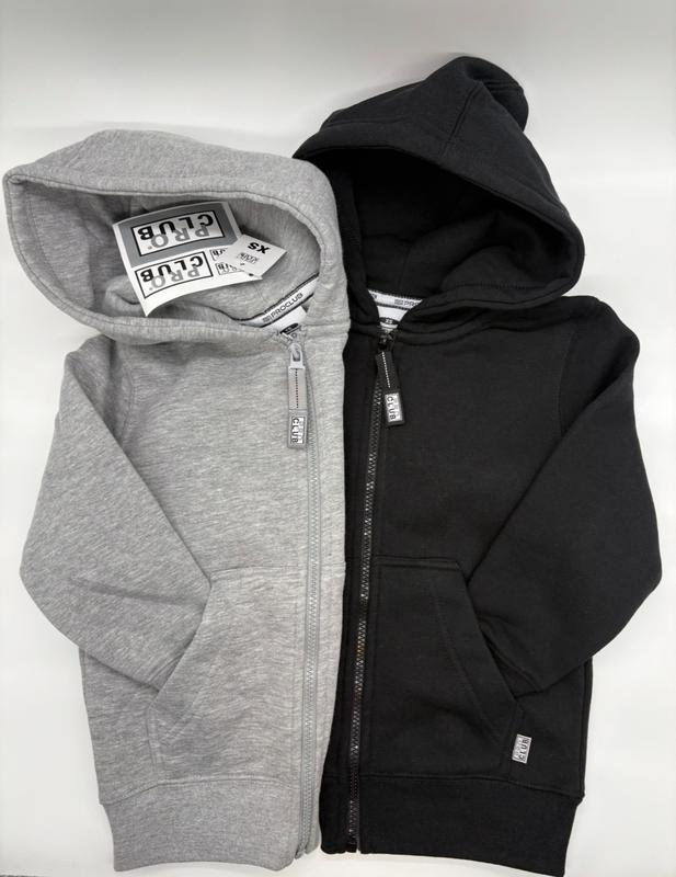 Pro Club Youth Fleece Full Zip Hoodie - TikTok Shop