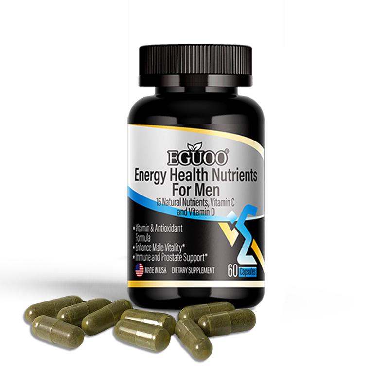 EGUOO Men's Dietary wellness supplements - Ashwagandha - Vitamin ...