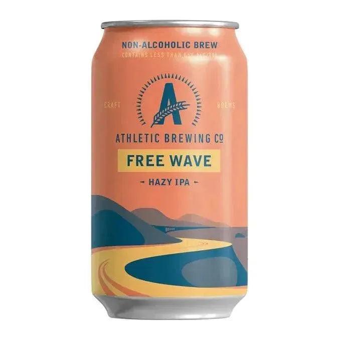 Athletic Brewing Free Wave Hazy Non-Alcoholic IPA (6 pack) - TikTok Shop
