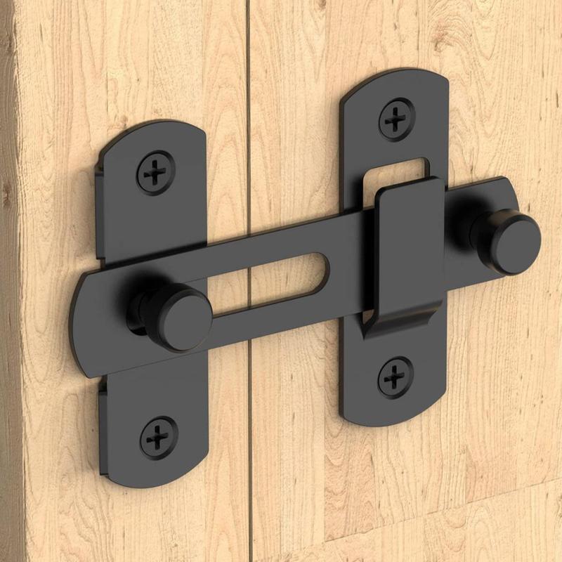 Barn Door Latches, Barn Gate Flip Door Latch, Bi-fold Door Lock ...