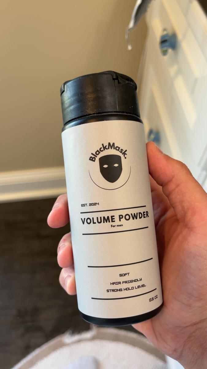 BlackMask Texture Powder for Men - Instantly Adds Texture & Volume with ...