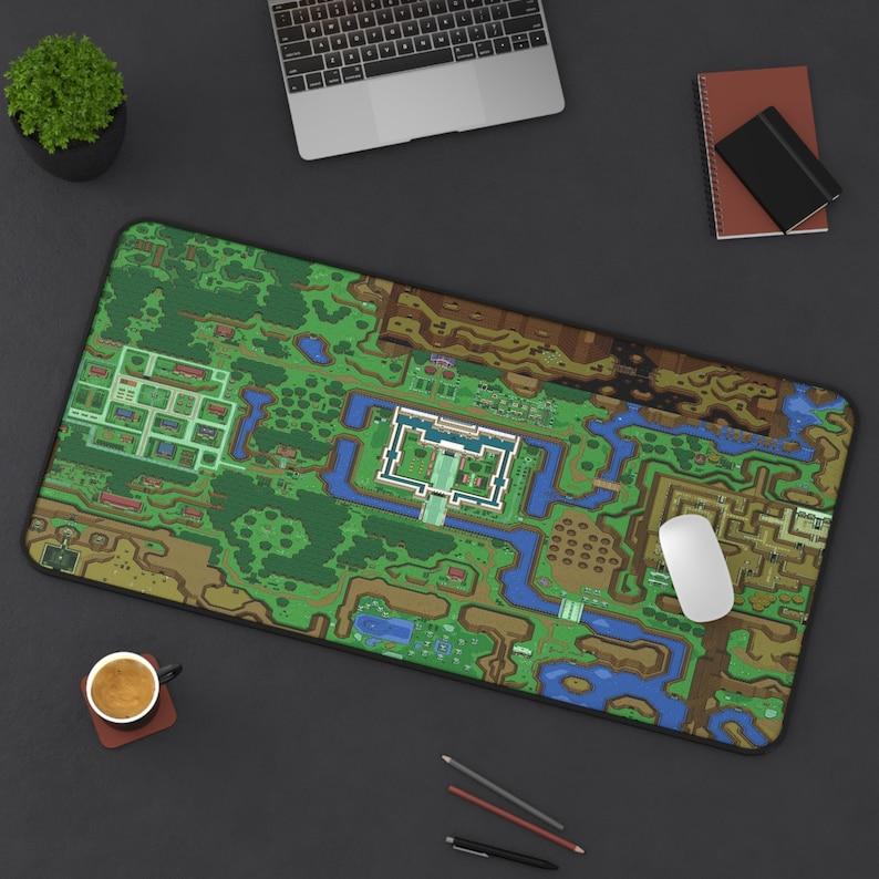 Legend of Zelda Map Desk Mat - The Legend of Zelda A Link to - TikTok Shop