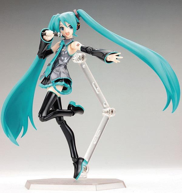 FIGMA Anime Hat Miku Action Figure with Movable Joints, Interchangeable ...