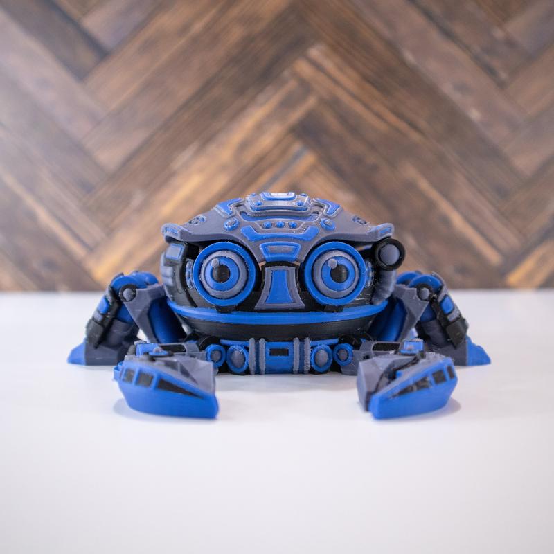 Crab Bots Unite: Articulating Mech with Storage Inside - TikTok Shop
