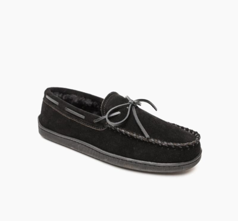 Minnetonka Slippers Men's Pile Lined Hardsole - TikTok Shop