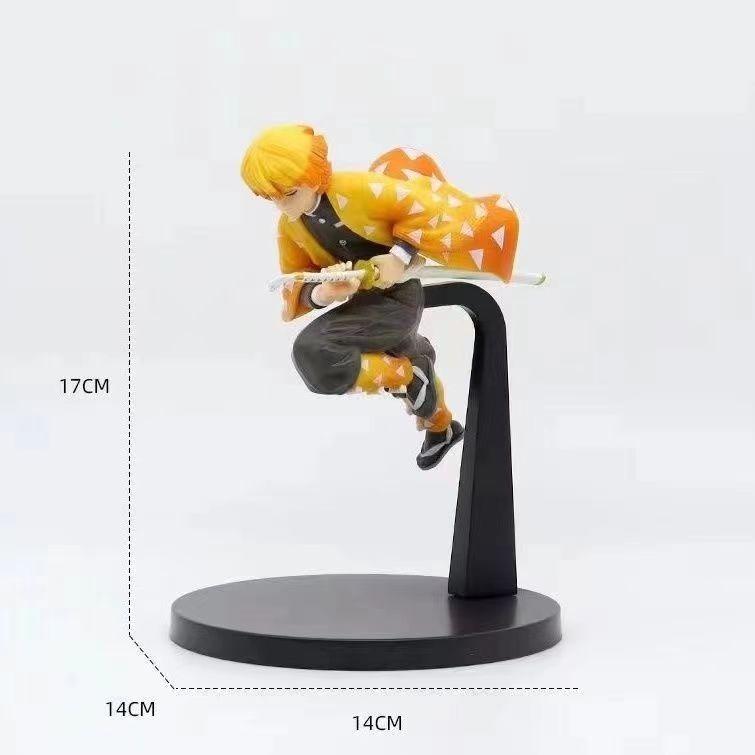 Demon Slayer PVC Statue - Zenitsu & Love Pillar Anime Figure - TikTok Shop