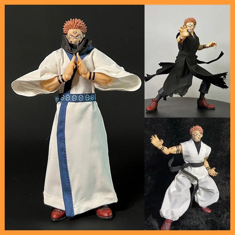Bandai Shf Jujutsu Kaisen Ryomen Sukuna Combat Uniform White - TikTok Shop